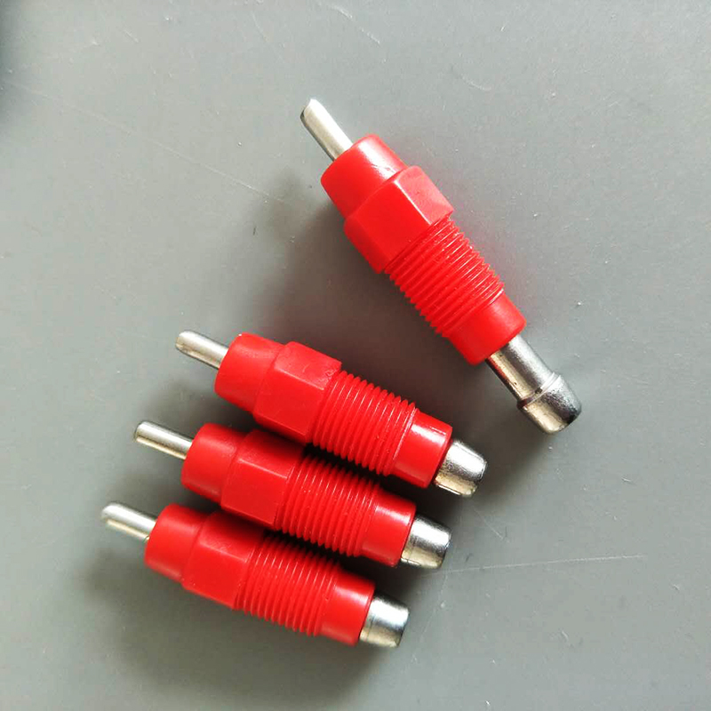 Red Color Poultry Nipple Drinkers Drinking Line Poultry Farm Building ...
