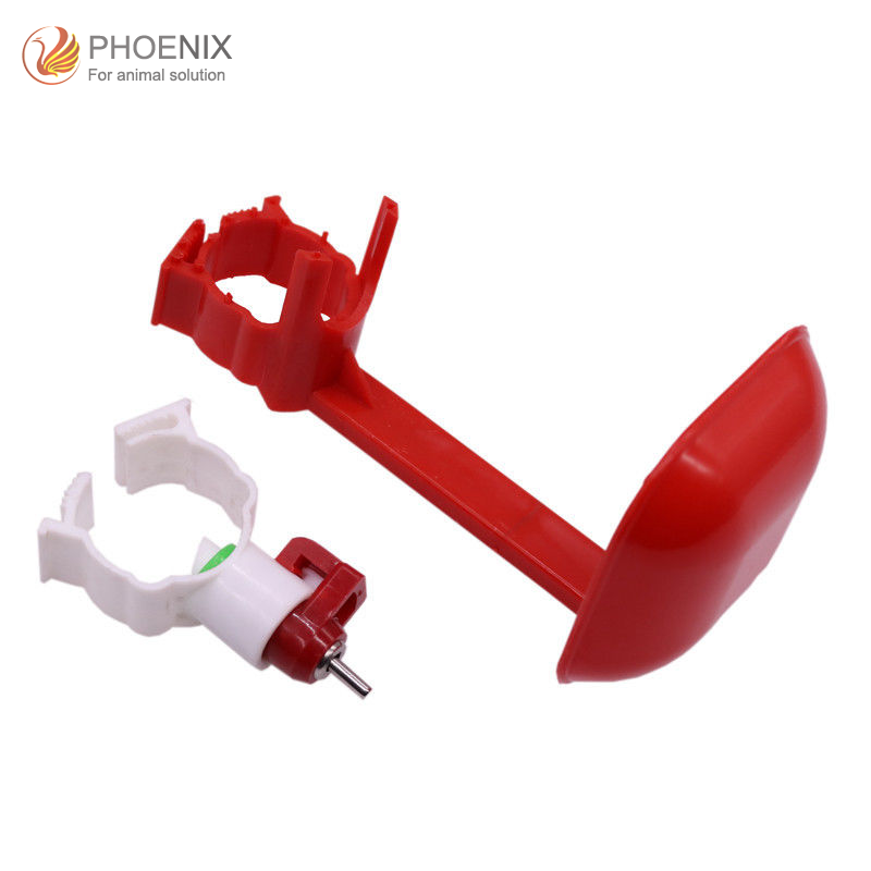 Plastic Drinker Cup Nipple Drinker with Drip Cup Poultry Water Nipple ...