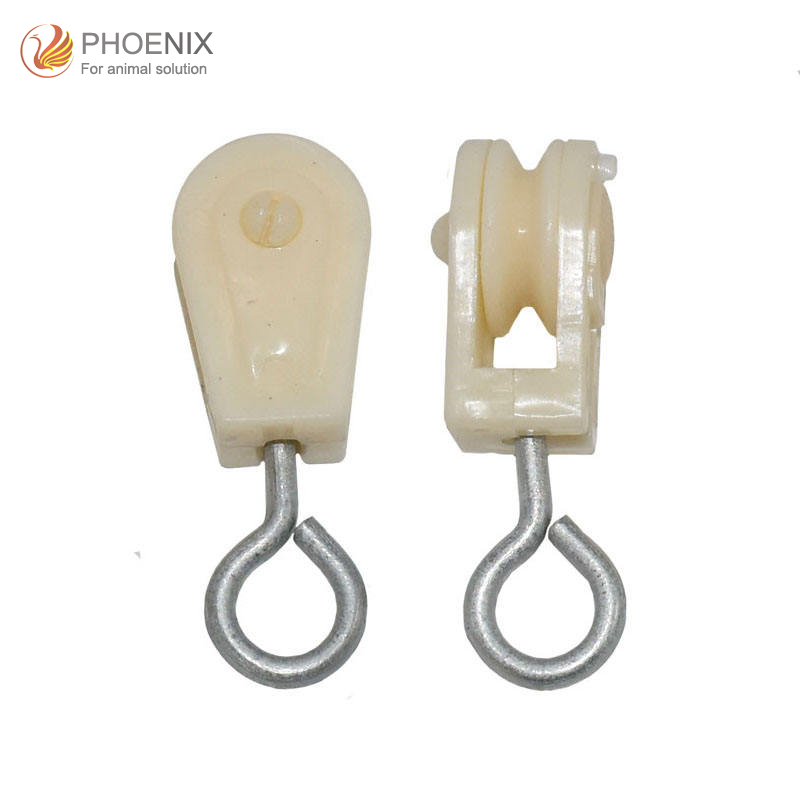 Poultry Feeding Products Medium Plastic Waterline Pulleys Crane Wheel ...