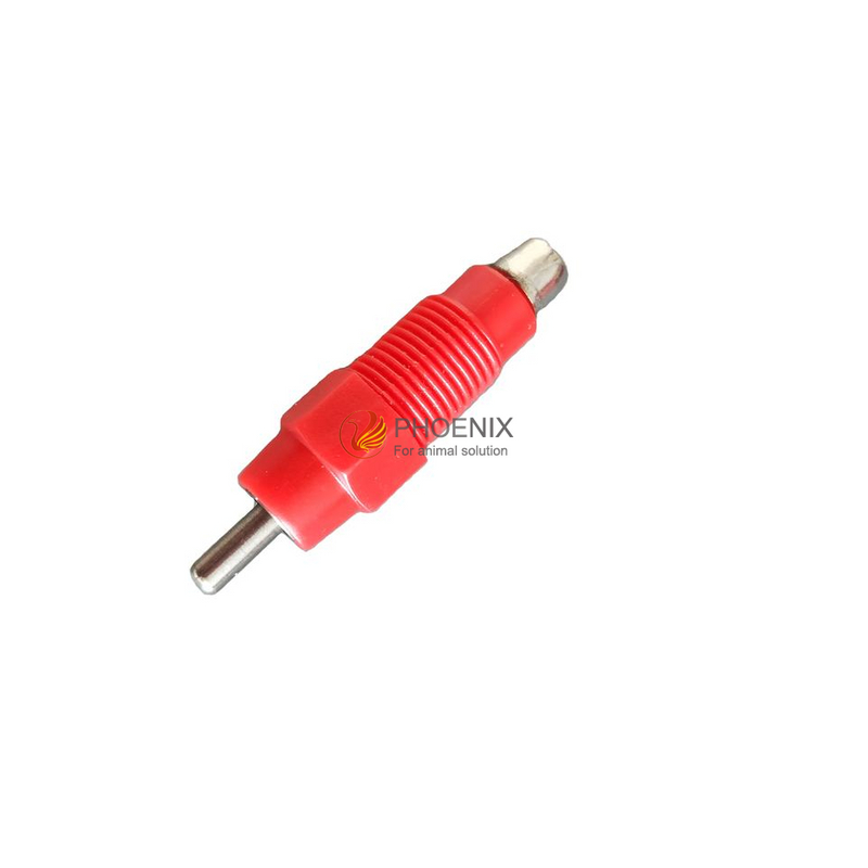 Red Color Poultry Nipple Drinkers Drinking Line Poultry Farm Building ...