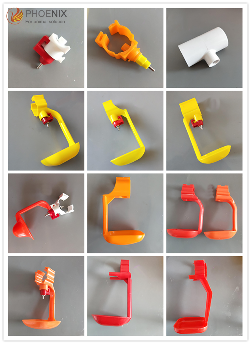 Chicken Nipple Drinker Automatic Water Drinking System With Two-lever ...